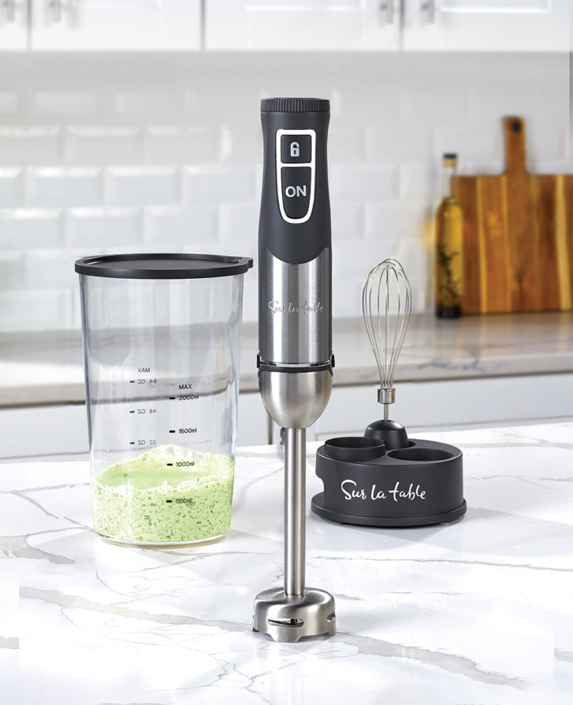 Hand Blender with Whisk & Easy Storage – Sur la Table